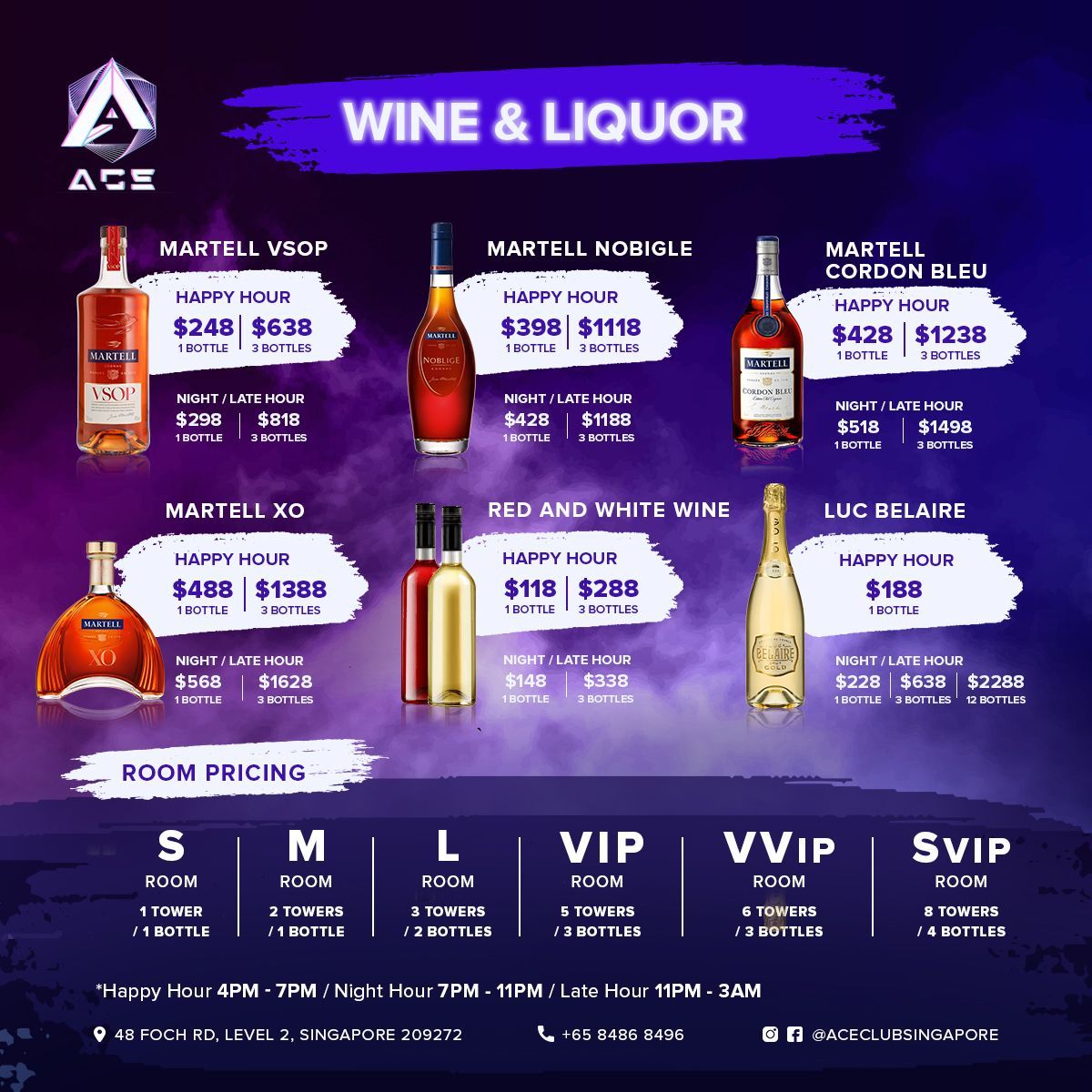 Official Ace Club KTV Booking Site