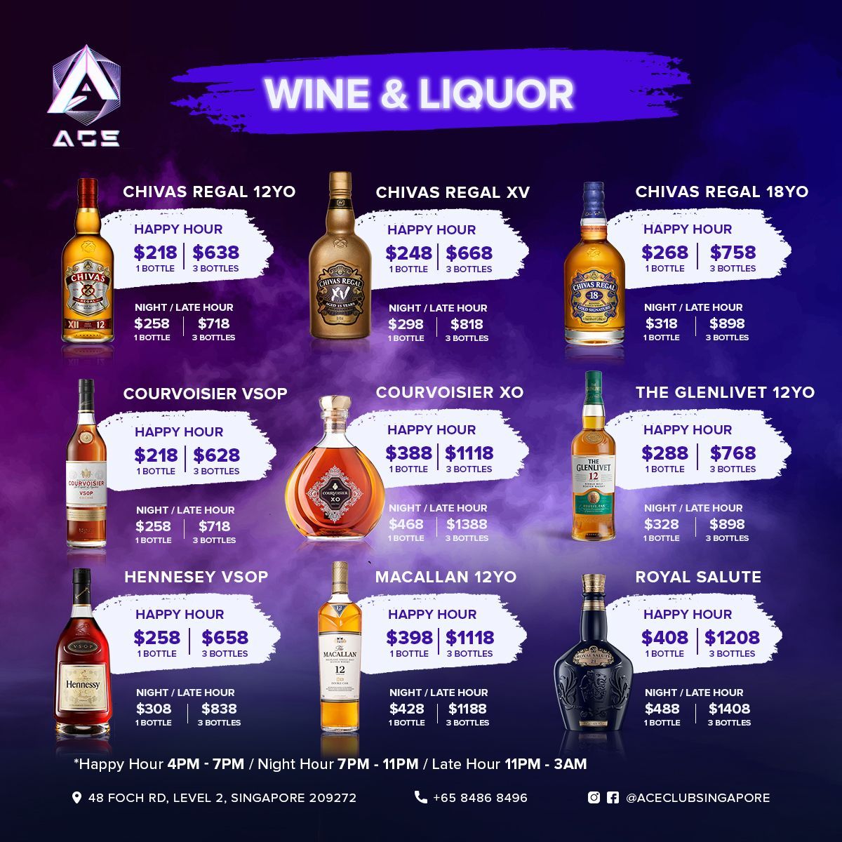 Official Ace Club KTV Booking Site